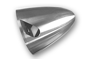 5" P-51 2-BLADE Aluminum Spinner - Tru-Turn Precision Model Products