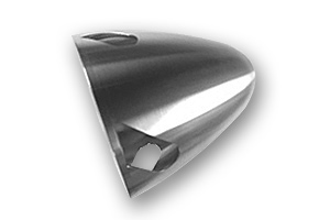 5" P-51 4-BLADE Aluminum Spinner - Tru-Turn Precision Model Products
