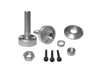 8x1.25mm Outrunner Adapter Shaft - Tru-Turn Precision Model Products